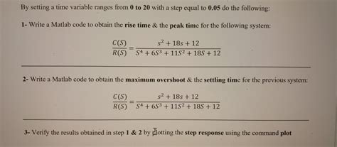 Solved By Setting A Time Variable Ranges From 0 To 20 With A Chegg Com