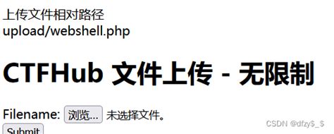 渗透学习 Ctf篇 Web Ctfhubsandbox Ctf Csdn博客