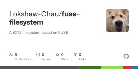 Github Lokshaw Chaufuse Filesystem A Ext2 File System Based On Fuse
