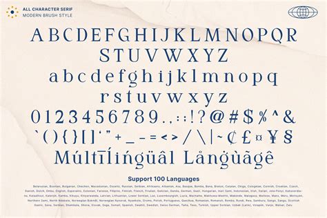 Modern Brush Style Script Serif Font On Behance