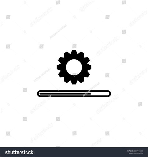 Update System Icon Concept Upgrade Application Stock Vector Royalty