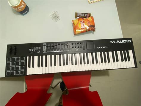 M Audio Midi Keyboard Piano Code 61 Hobbies And Toys Music And Media Musical Instruments On Carousell