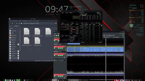 [test needed] modern picom config with blur and rounded corners mabox