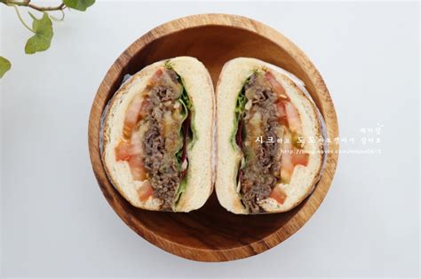 바싹불고기 단짠단짠 간장 소불고기 양념 불고기버거 햄버거 만들기 한 번에~ 네이버 블로그