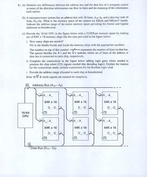 6 A Mention Two Differences Between The Address