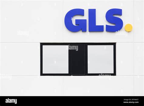 Gls Logo On A Wall General Logistics Systems Is A Dutch British Owned