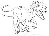 Indominus Da Colorare 1 Gloriana Hayward