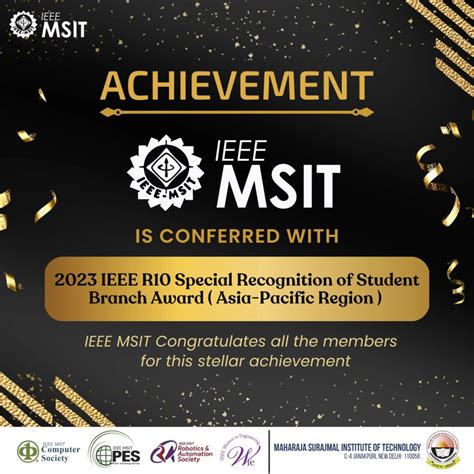 Ieee Msit On Linkedin Ieee Ieeemsit Lifestyle International
