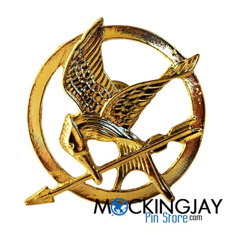 Click On The Image To See Our Gold Mockingjay Pins For 9 99 And Free