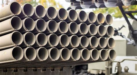 Premium Photo The Old Soviet Bm21 Grad Multiple Launch Rocket System On The Chassis Of A 375d