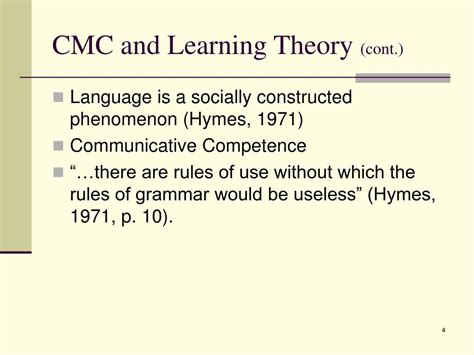 ppt computer mediated communication and language learning from