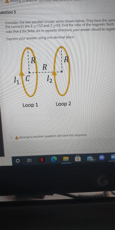 Solved Consider The Two Parallel Circular Wires Shown Below Chegg