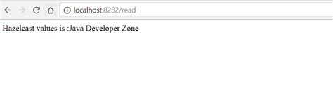 Spring Boot Hazelcast Example Java Developer Zone