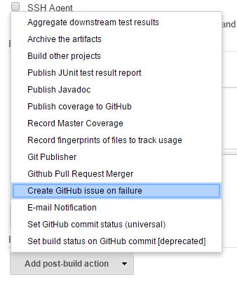GitHub Issues Jenkins Plugin