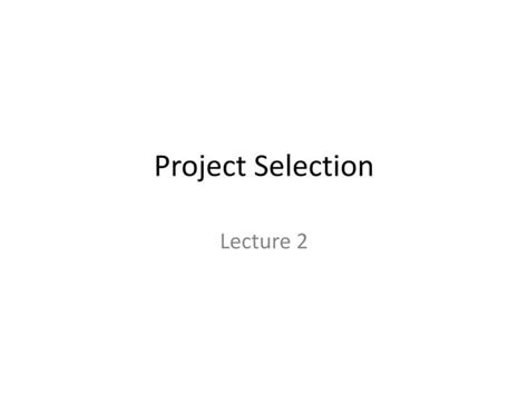 Project Management Lecture Pptx