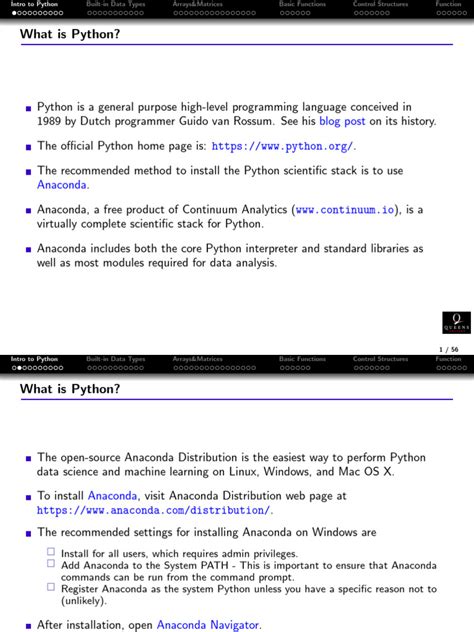 Notesforpythonparti 1 Pdf Matrix Mathematics Boolean Data