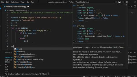 contar el numero de vocales y consonantes de una cadena de texto python
