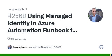 Using Managed Identity In Azure Automation Runbook To Connect To