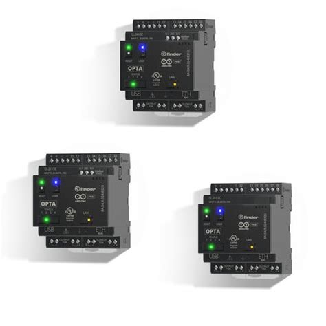 Din Rail Programmable Relay 8a Series Finder Spa Con Unico Socio Analog Inputs