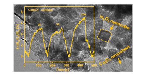 Co3o4 Nanosheets Decorated With In2o3 Nanocubes With Exposed {001