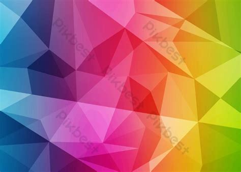 Lattice Gradient Low Poly Polygonal Color Background Psd Free Download Pikbest