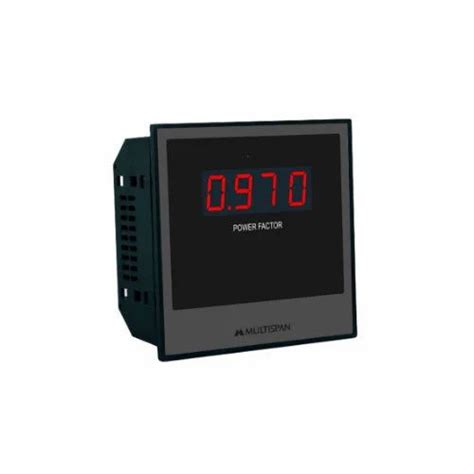PF 11 Single Phase Power Factor Meter At 700 Unit Power Energy
