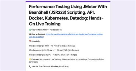 Performance Testing Using Jmeter With Beanshell Jsr223 Scripting Api Vanithadevi M