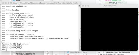 I can't use lv_micropython on macOS - Micropython - LVGL Forum
