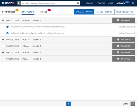 Upload Status Runner How To