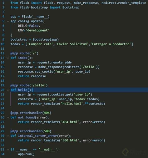 Configuración de Flask Platzi