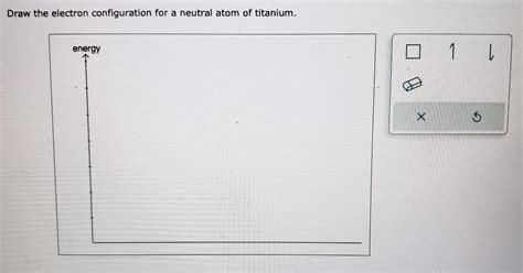 Solved Draw The Electron Configuration For A Neutral Atom Of