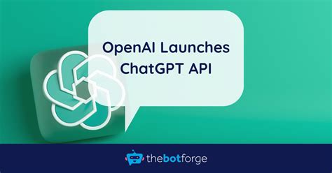 OpenAI Launches ChatGPT API The Forge