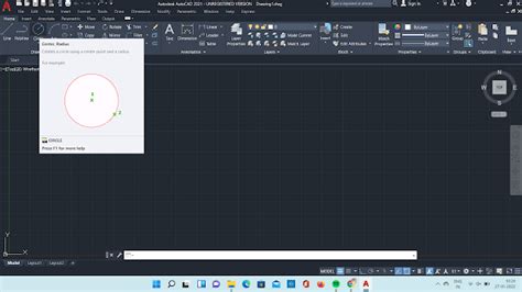 Circle In AutoCAD