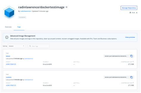 GitHub Radin Lawrence Creating An Custom Docker Image And Push To Docker Hub