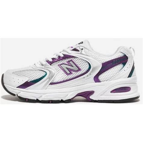 Купить кроссовки New Balance 530 белые с фиолетовым с доставкой по ...