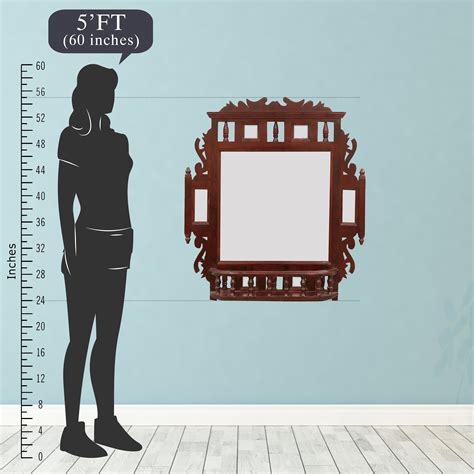 Intricately Designed Traditional Mirror