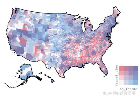 技巧 如何使用r语言的常用工具包绘制双变量填充地图 知乎
