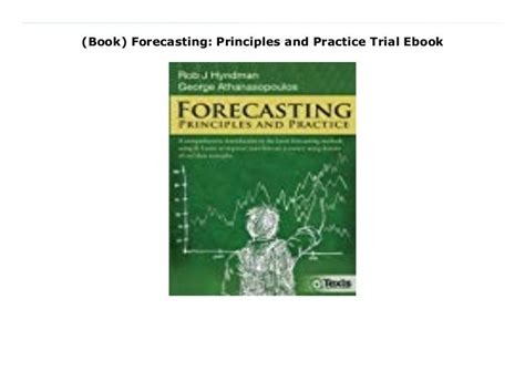 Book Forecasting Principles And Practice Trial Ebook