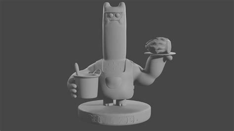 Stl File Shnitzel Chowder 3d Print Model・model To Download And 3d