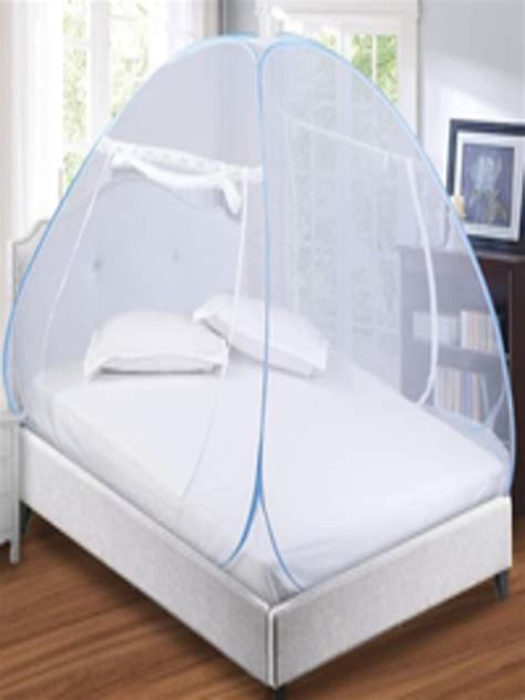 Buy Kuber Industries Blue Foldable Single Bed Mosquito Net Mosquito