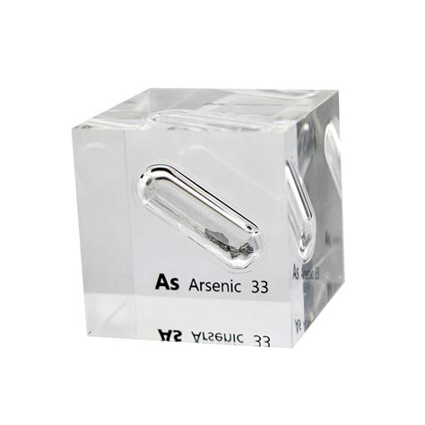 Lucite Cube Arsenic Luciteria Element Cubes Touch Of Modern