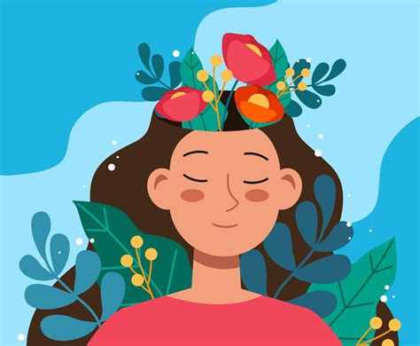 World Mental Health Day Concept Vector Art And Graphics