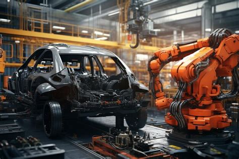 Premium Photo Robotics In The Automotive Industry