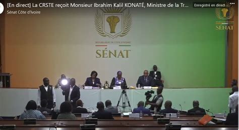 En Côte Divoire Les Sénateurs Adoptent En Commission Le Projet De Loi