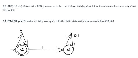 [solved] q3 cfg 10 pts construct a cfg grammar over the terminal