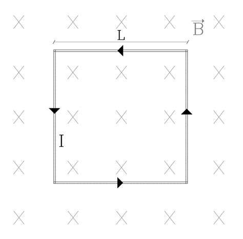 a square loop of dimension 8 0 mathrm{~cm} times 8 0 mat quizlet
