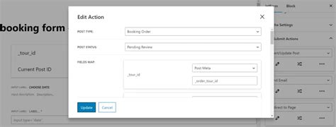 WordPress Form Submission JetFormBuilder Scenarios FormBuilder