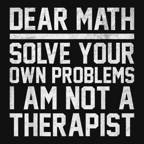math teacher dear math solve your own problems fanny pack by hoang95