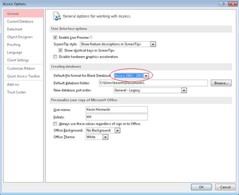 MS Access