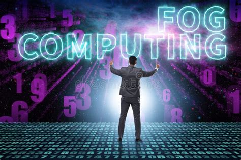 concept of cloud edge and fog computing stock image image of internet